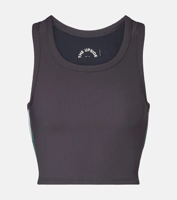 The Upside Sophie Crop Top - Grey