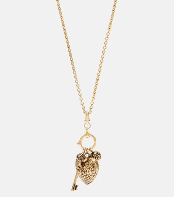 Chloé Château Treasures Pendant Necklace - Gold