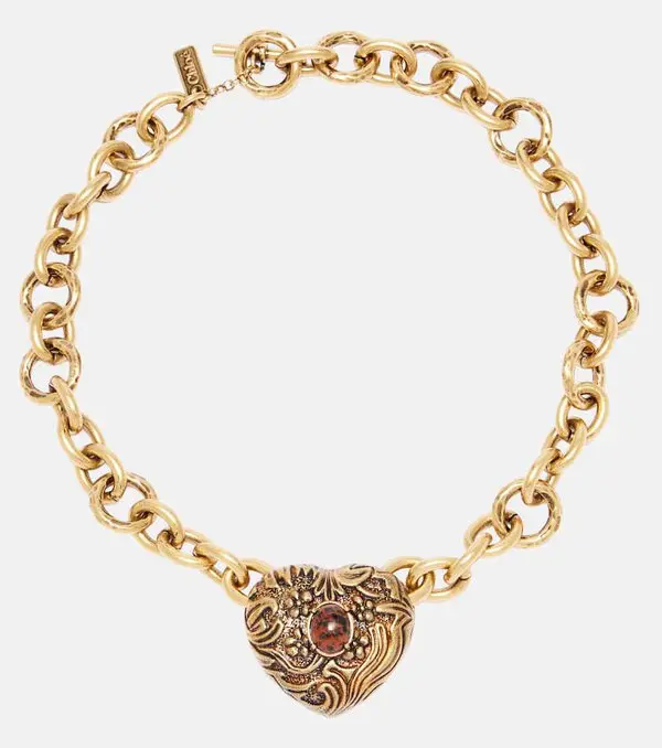 Chloé Château Treasures Chain Necklace - Gold