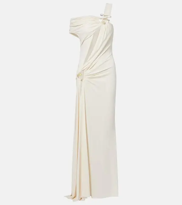 Christopher Esber Draped Jersey Maxi Dress