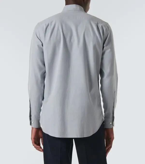 Loro Piana André Cotton Shirt - Blue