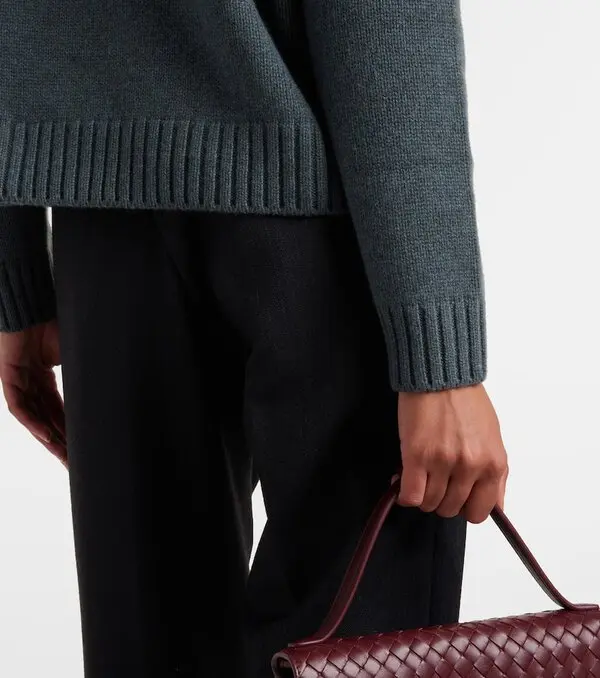 Loro Piana Parksville Cashmere Sweater - Grey