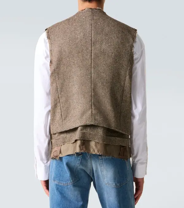 MAISON MARGIELA Wool Gilet