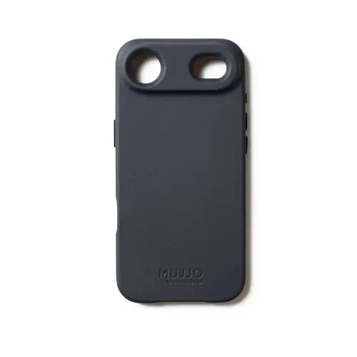 MUJJO Full Leather Case For Iphone Air - Basalt Blue