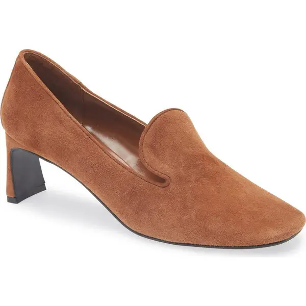 Jeffrey Campbell Tidy Loafer Pump - Tan Suede