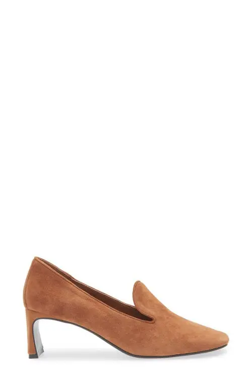 Jeffrey Campbell Tidy Loafer Pump - Tan Suede