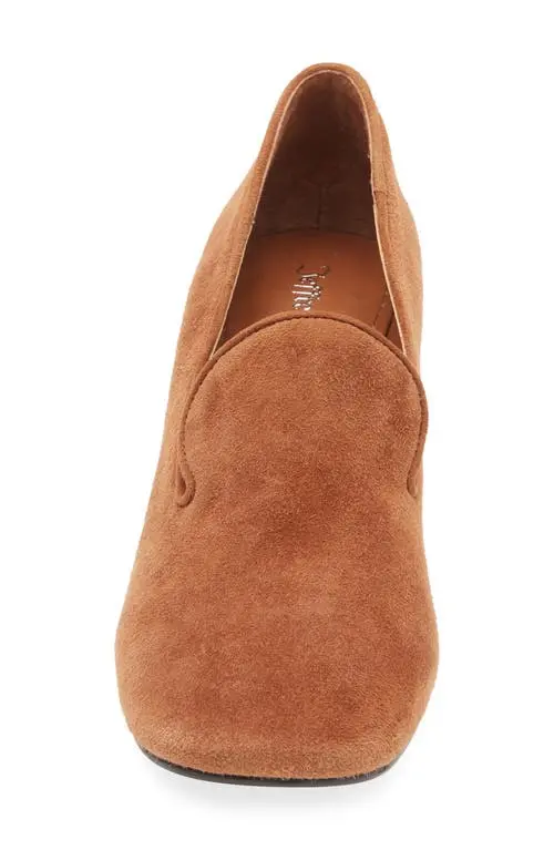 Jeffrey Campbell Tidy Loafer Pump - Tan Suede