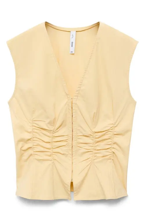 Mango Sleeveless Corset Top