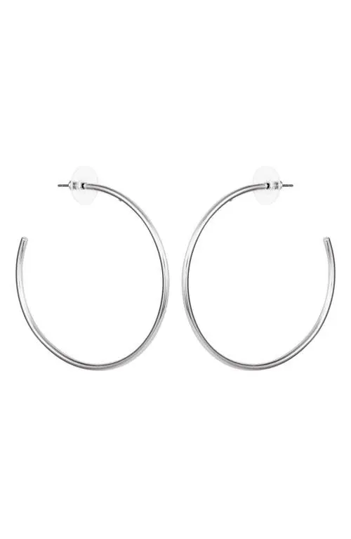 Vince Camuto Hoop Earrings - Silver