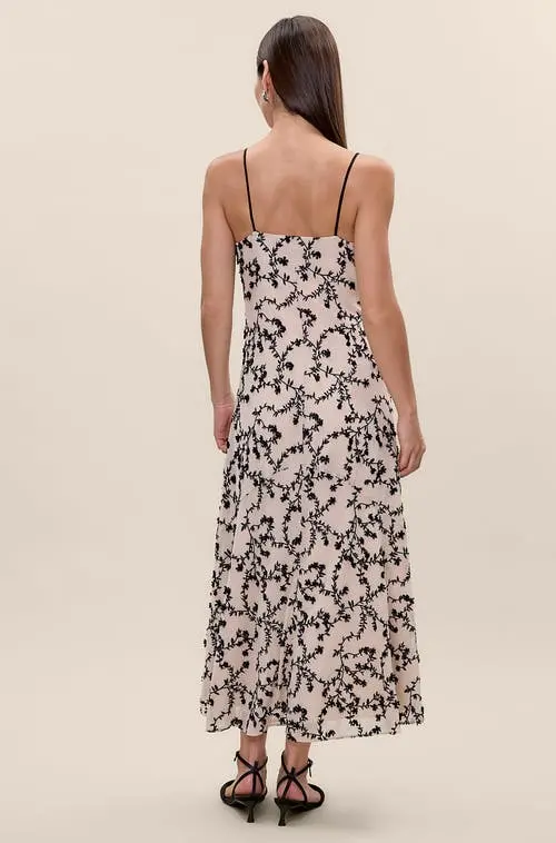 Rebecca Taylor Marisol Strappy Maxi Dress