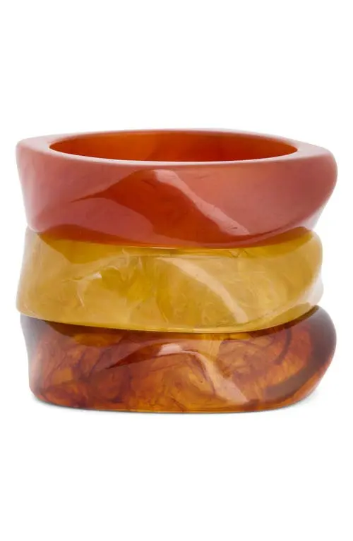 LUV AJ The Formenta Bangles Set - Tortoise