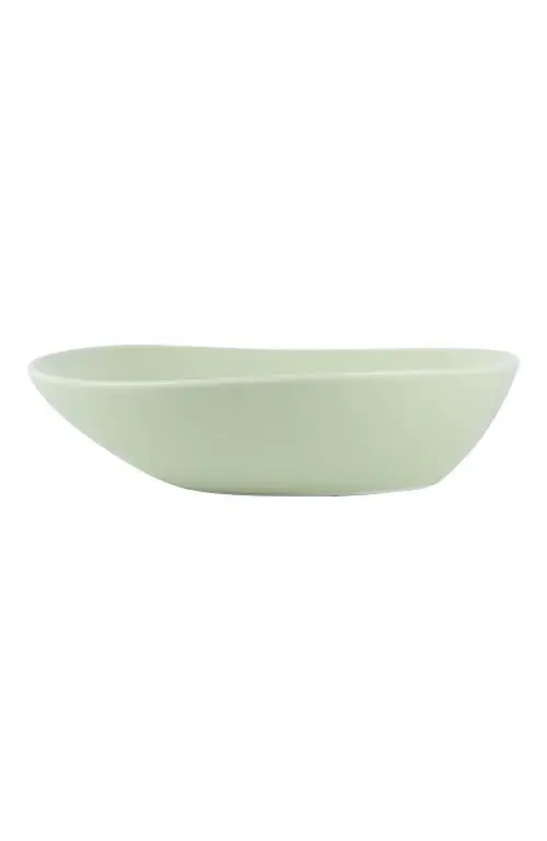 STONE + LAIN Delilah Porcelain 6-piece Pasta Bowl Set - Lime Green