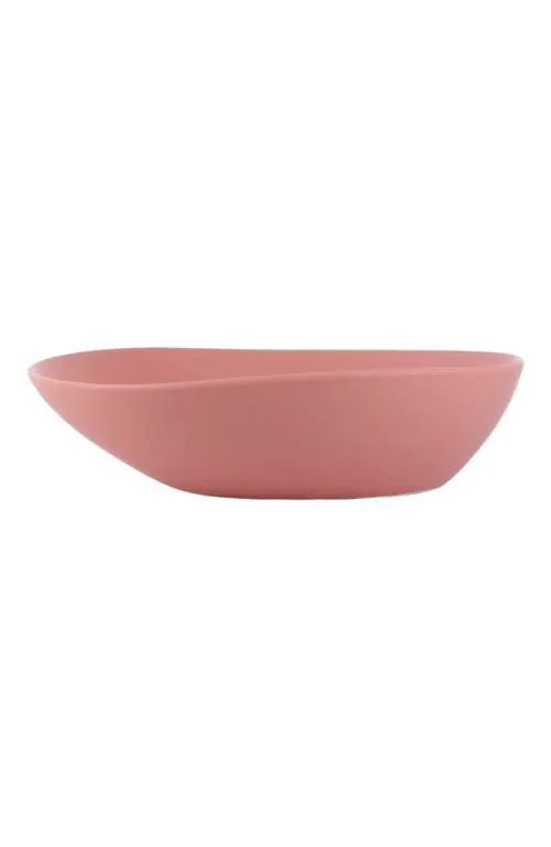 STONE + LAIN Delilah Porcelain 6-piece Pasta Bowl Set - Terracotta