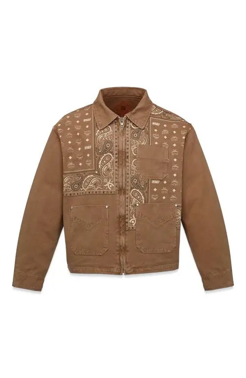 Mcm X Kasina Bandana Monogram Cotton Jacket