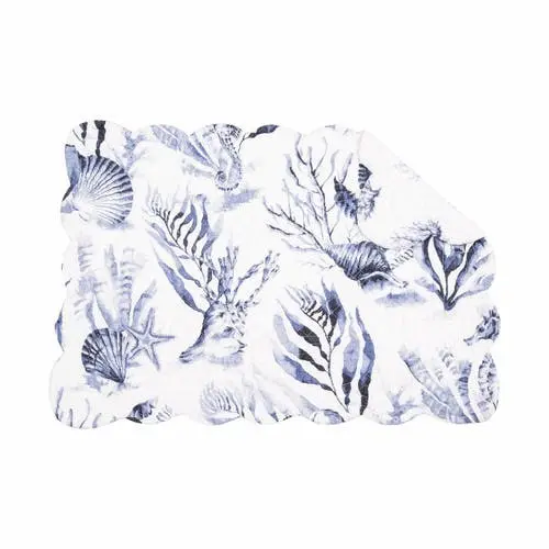 C&F HOME Midnight Lagoon Placemats Set Of 6