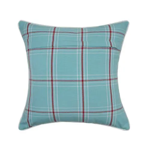 C&F HOME Plaid Sand Dollar Christmas Throw Pillow
