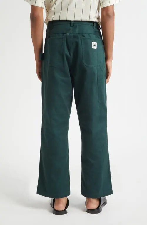 BODE Knolly Brook Cotton Twill Trousers - Dark Green