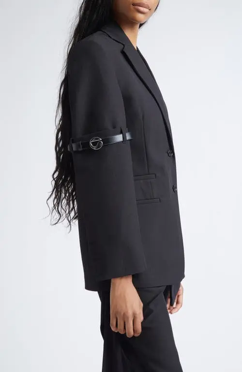 Coperni Logo Belted Blazer