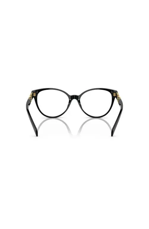 Versace 55mm Cat Eye Optical Glasses