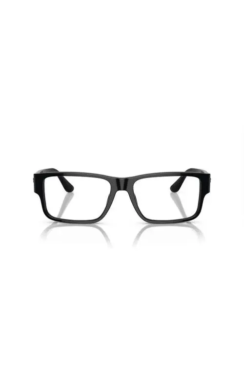 Versace 57mm Rectangle Optical Glasses