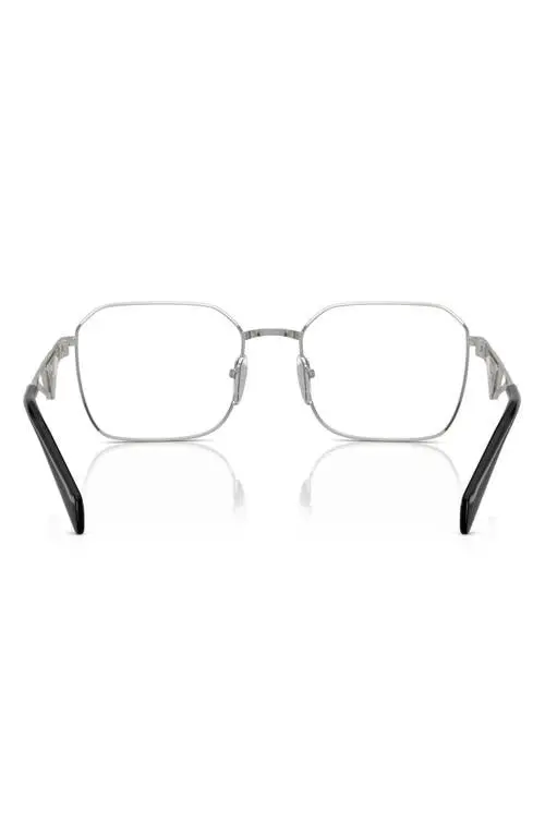 Prada Square Optical Glasses - Silver