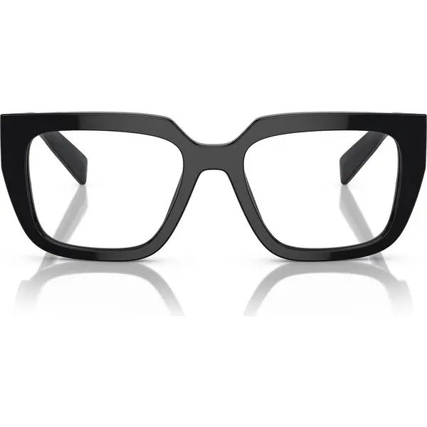 Prada Square Optical Eyeglasses - Black