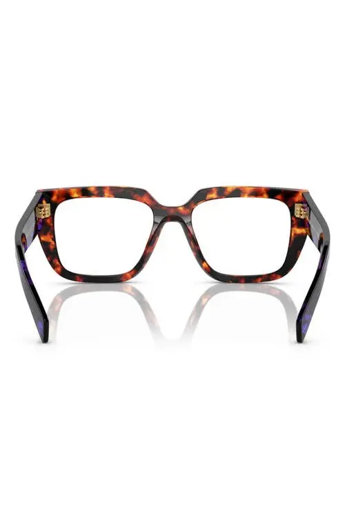 Prada Irregular Optical Glasses - Red