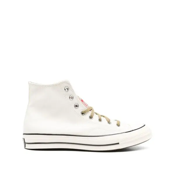 CONVERSE Canvas High-top Sneakers - Beige