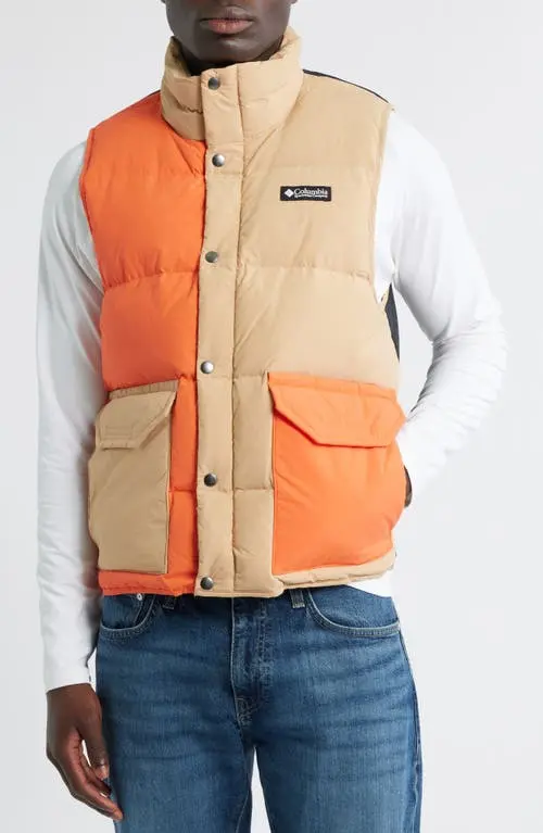 Columbia Wallowa Down Puffer Vest - Canoe/zing/black