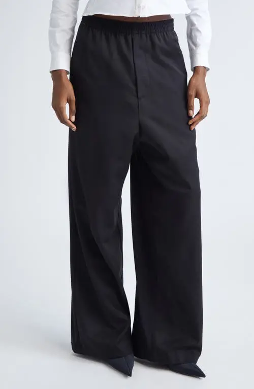 Balenciaga Wool Tailored Pants