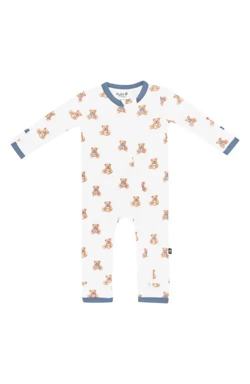 KYTE BABY Zip-up Romper - Teddy Bear