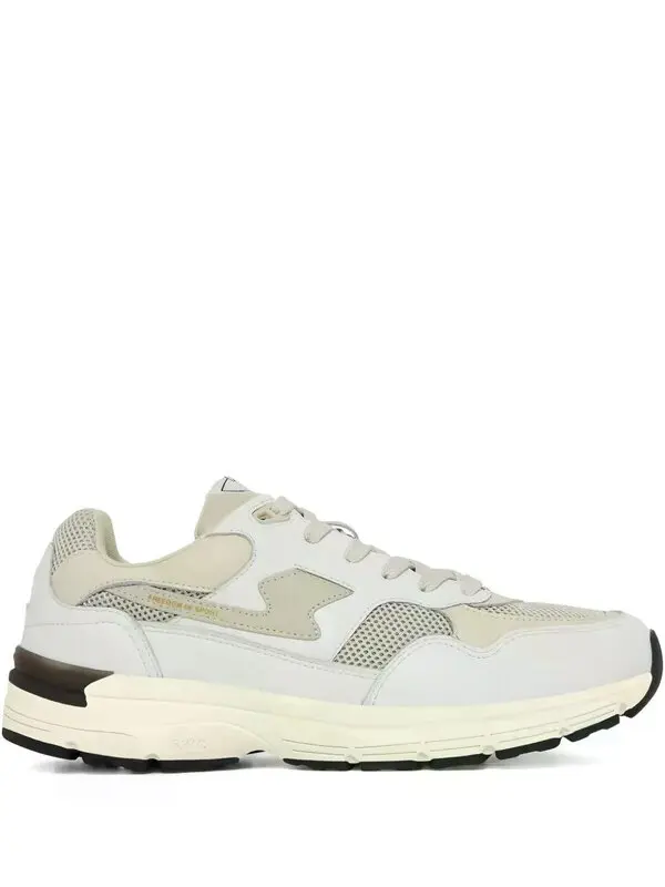 S.W.C STEPNEY WORKERS CLUB S-strike Leather Sneakers - White