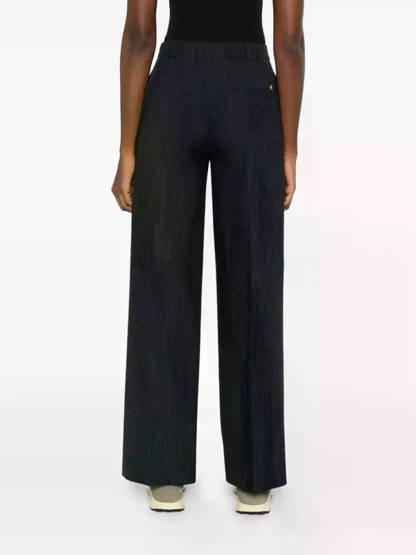 Hugo Pinstripe Straight-leg Trousers