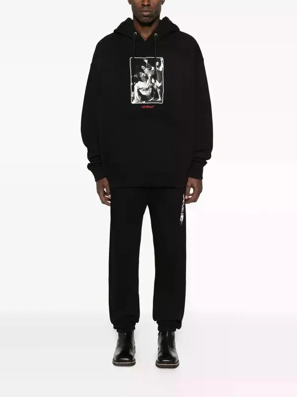 Off-White Logo-print Drawstring Track Pants