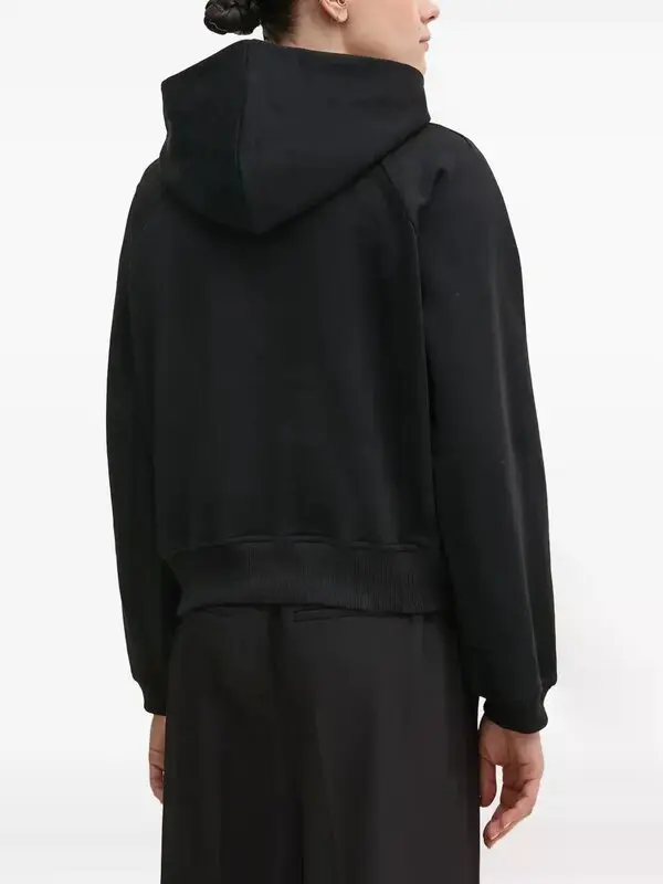 JOOP! Cotton Drawstring Hoodie - Black