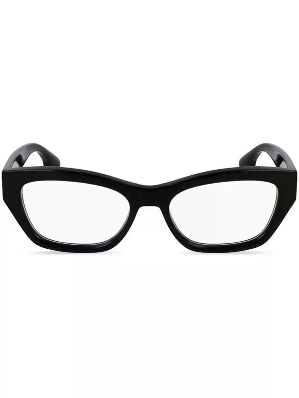 Victoria Beckham Rectangle Frame Eyeglasses - Black
