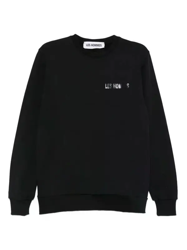 LES HOMMES Logo-print Sweatshirt