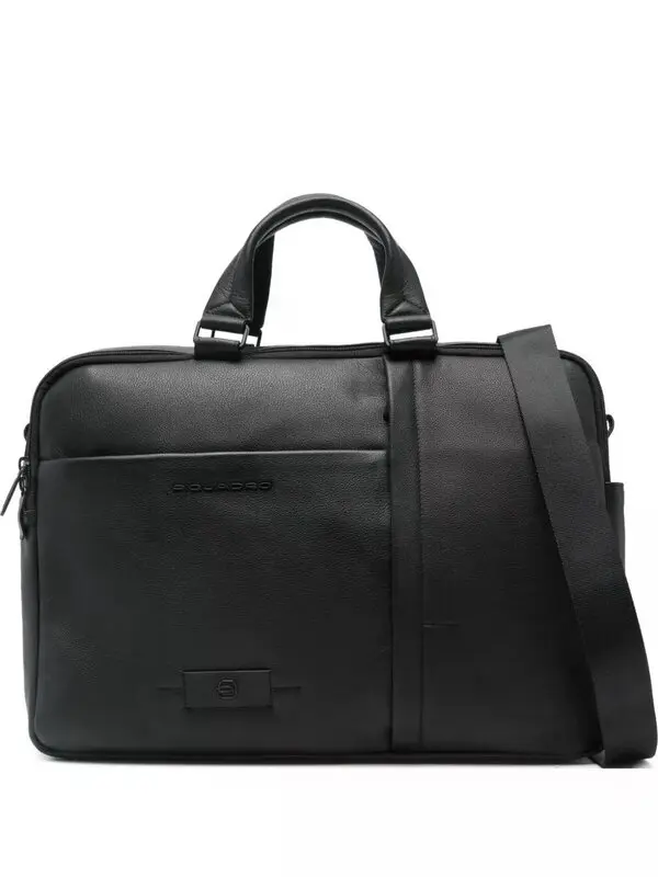 PIQUADRO Double-handle Briefcase - Black
