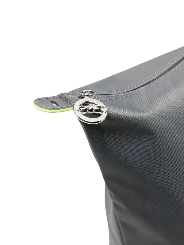 Longchamp Le Pliage Green Travel Bag - Grey