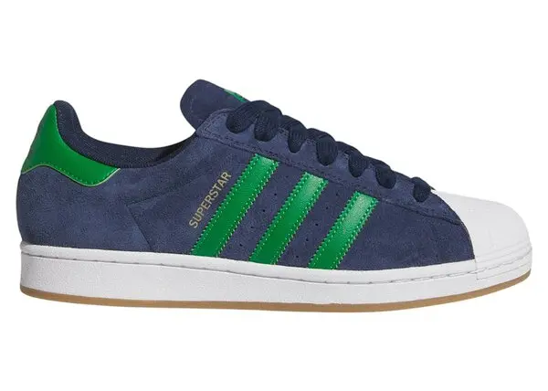 Adidas Superstar Sneakers - Collegiate Navy Blue/green/cloud White