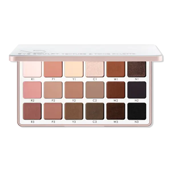 NATASHA DENONA Eye Sculpt Texture & Tone Eyeshadow Palette - Soft