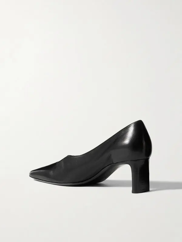 Khaite Cecilia Leather Pumps
