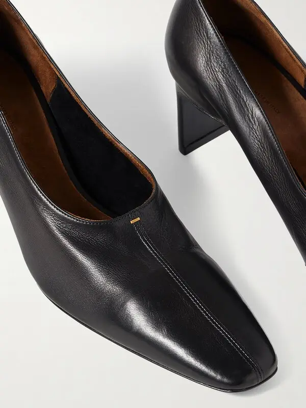 Khaite Cecilia Leather Pumps