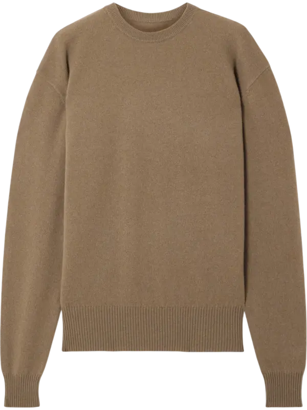 TOTEME Cashmere Slim-fit Sweater - Brown