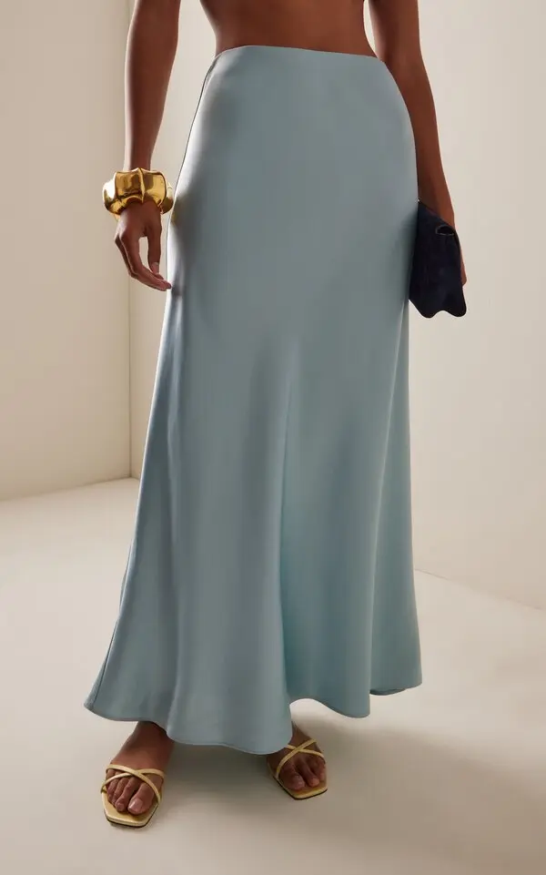 BY MALENE BIRGER Barbara' Maxi Skirt - Light Blue
