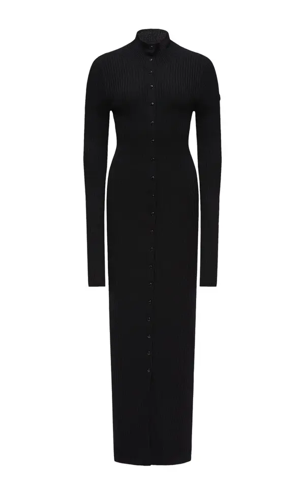 Moncler Wool Turtleneck Dress