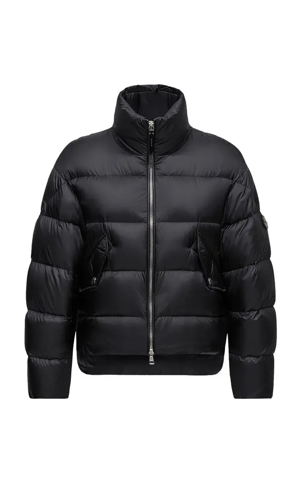 Moncler X Ee72 Edward Enninful Blas Short Down Jacket - Black