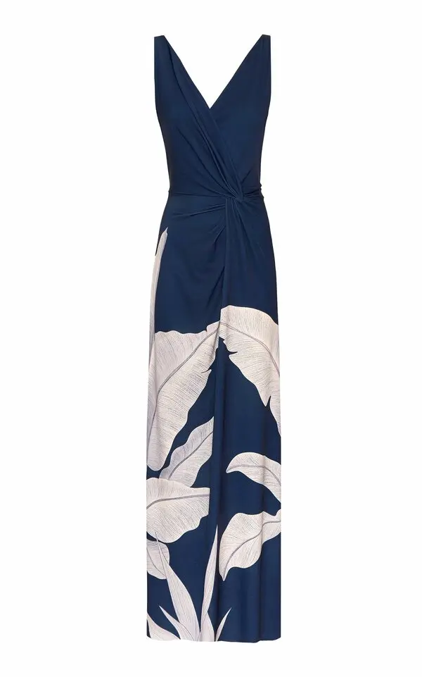 ANDRES OTALORA Paradiso Printed Jersey Maxi Dress - Print