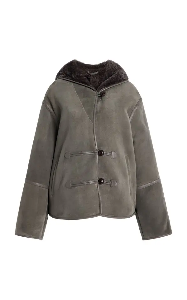 ARMA Vivi Shearling Jacket - Grey