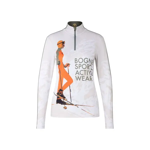 Bogner First Layer Julina - Off-white/orange/khaki